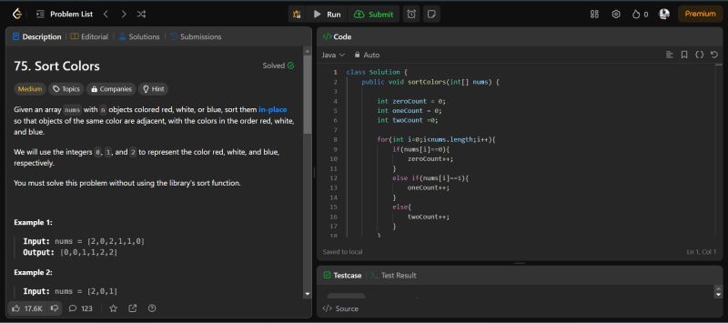 Adarsh Yadav on LinkedIn: #100daysofcode #algorithm #sorting #leetcode ... Adarsh Yadav on LinkedIn: #100daysofcode #algorithm #sorting #leetcode ...