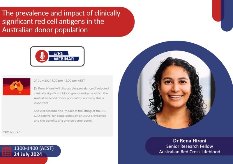 ANZSBT on LinkedIn: This Wednesday, Dr Rena Hirani, PhD will be ... ANZSBT on LinkedIn: This Wednesday, Dr Rena Hirani, PhD will be ...