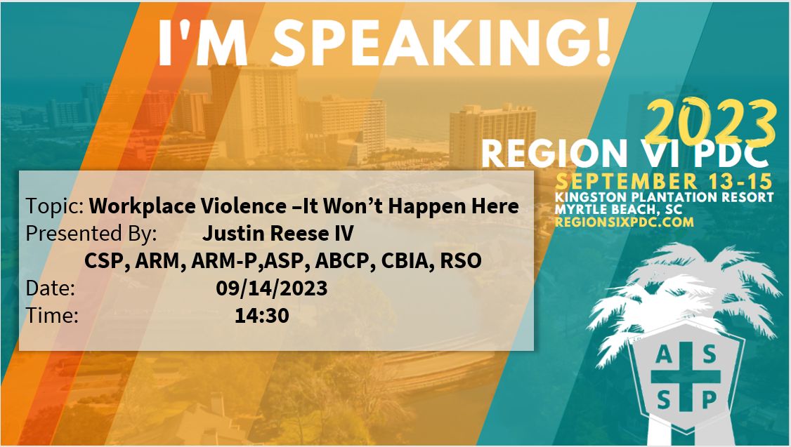Justin M Reese IV, CSP, ARM, ARM-P, ASP, ABCP, RSO, CBIA on LinkedIn ... Justin M Reese IV, CSP, ARM, ARM-P, ASP, ABCP, RSO, CBIA on LinkedIn ...