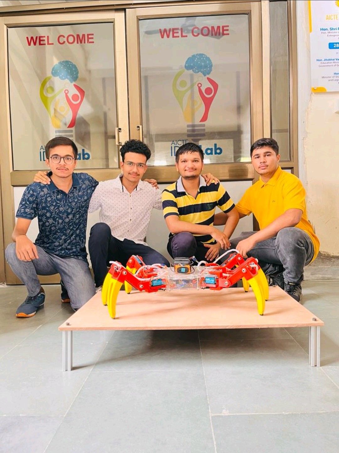 soham mistry on LinkedIn: Team Hexapod DEVAVRAT UPADHYAY Tapan ... soham mistry on LinkedIn: Team Hexapod DEVAVRAT UPADHYAY Tapan ...