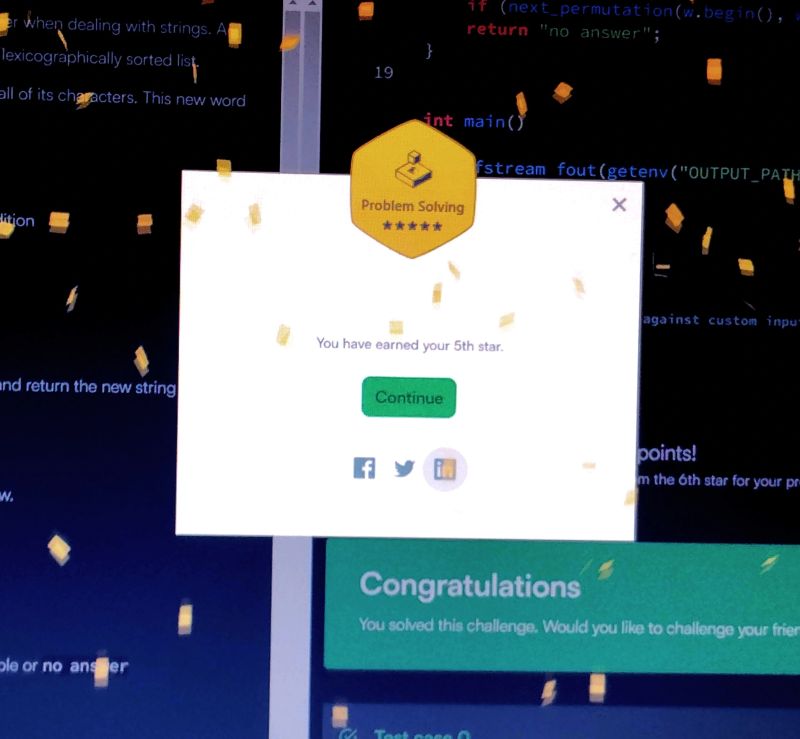 Aditi Joshi on LinkedIn: #hackerrank #cplusplus #coding #cplusplus # ... Aditi Joshi on LinkedIn: #hackerrank #cplusplus #coding #cplusplus # ...