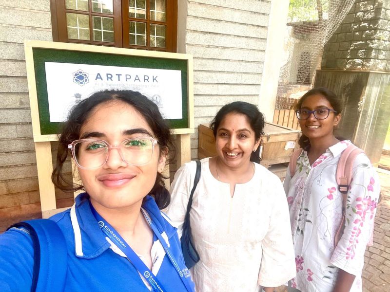 Samanvita HARI KUMAR on LinkedIn: Inspiring journey to ARTPARK and ... Samanvita HARI KUMAR on LinkedIn: Inspiring journey to ARTPARK and ...
