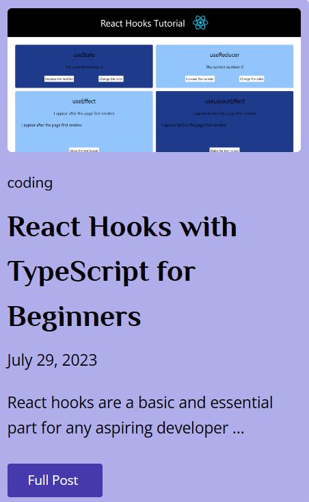 Christian Dean Demesa on LinkedIn: #reactjs #reacthooks #typescript Christian Dean Demesa on LinkedIn: #reactjs #reacthooks #typescript