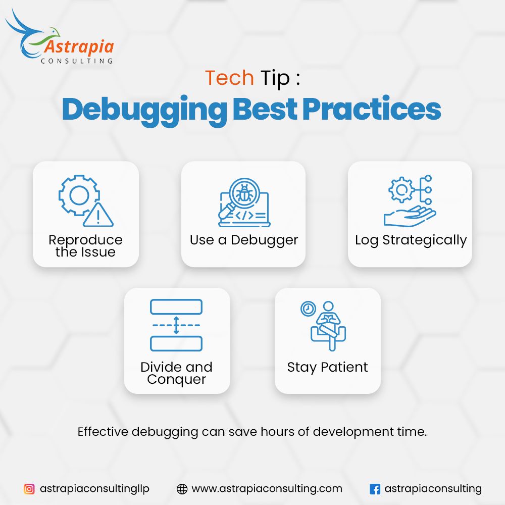 Astrapia Consulting LLP on LinkedIn: #debugging #codesmart #techtips # ... Astrapia Consulting LLP on LinkedIn: #debugging #codesmart #techtips # ...