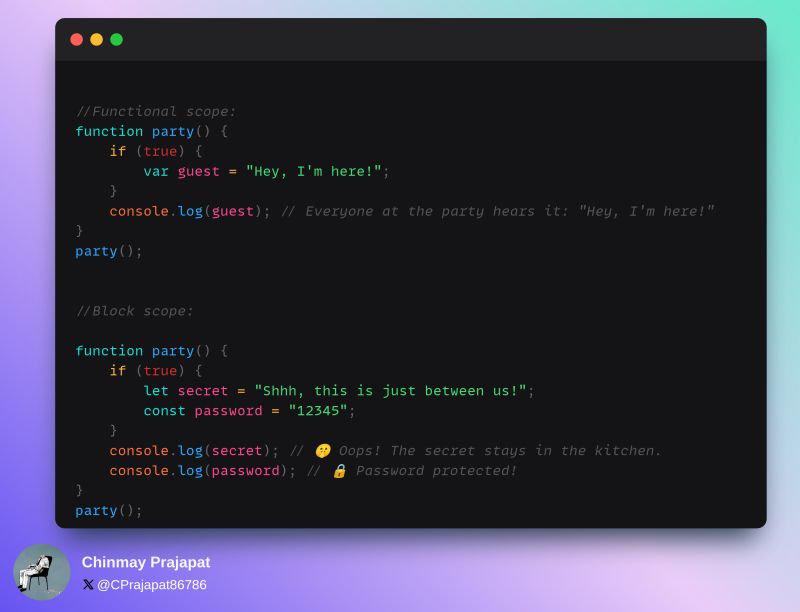 Chinmay Prajapat on LinkedIn: #javascript #codingtips #webdevelopment # ... Chinmay Prajapat on LinkedIn: #javascript #codingtips #webdevelopment # ...