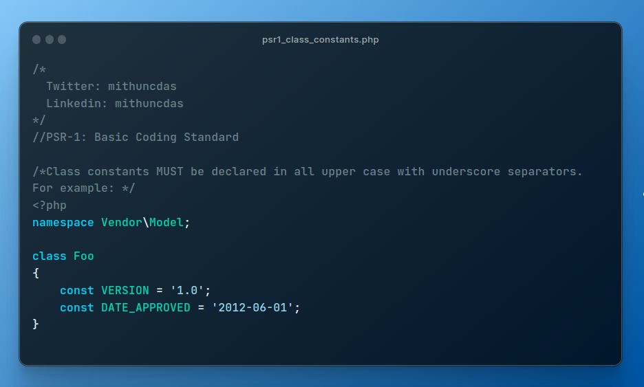 Mithun Das on LinkedIn: #php #laravel #psr #phpdeveloper #laraveldeveloper Mithun Das on LinkedIn: #php #laravel #psr #phpdeveloper #laraveldeveloper