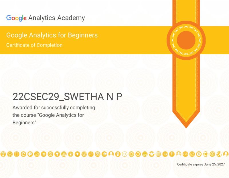 Swetha N P on LinkedIn: Hey connections! I'm glad to share that I have ... Swetha N P on LinkedIn: Hey connections! I'm glad to share that I have ...