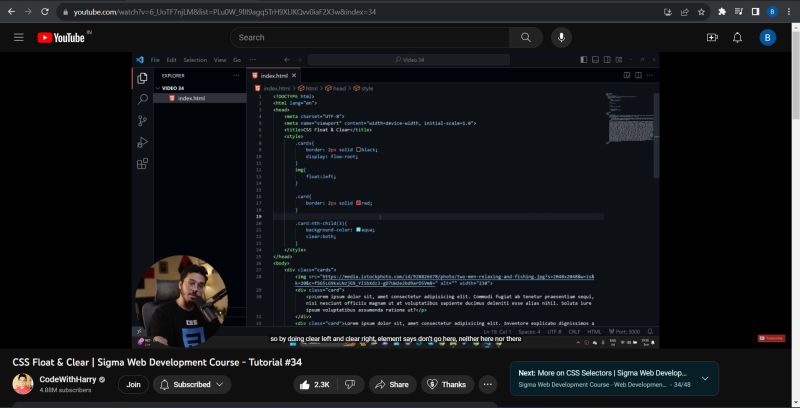 Learn CSS Float and Clear | Bilal Ansari posted on the topic | LinkedIn Learn CSS Float and Clear | Bilal Ansari posted on the topic | LinkedIn