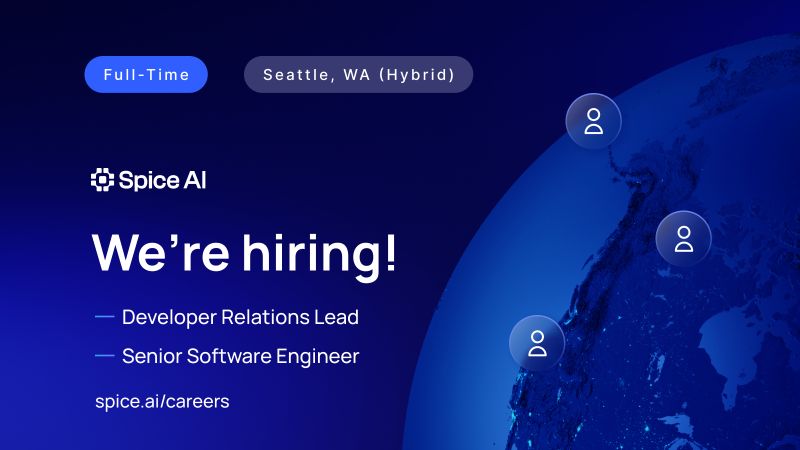 Spice AI on LinkedIn: Join us helping developers build the next ... Spice AI on LinkedIn: Join us helping developers build the next ...