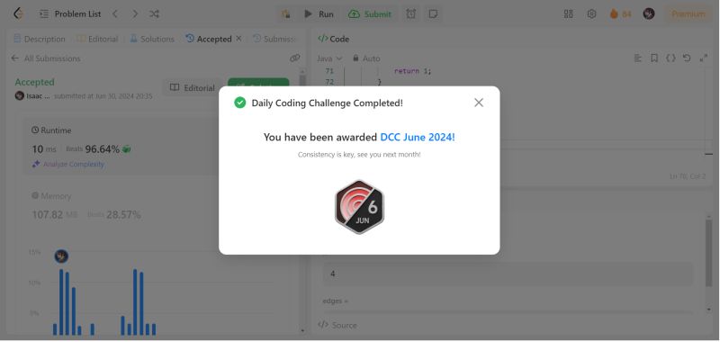 Isaac Jeddiah on LinkedIn: #problemsolving #leetcode #dailycodingchallenge Isaac Jeddiah on LinkedIn: #problemsolving #leetcode #dailycodingchallenge