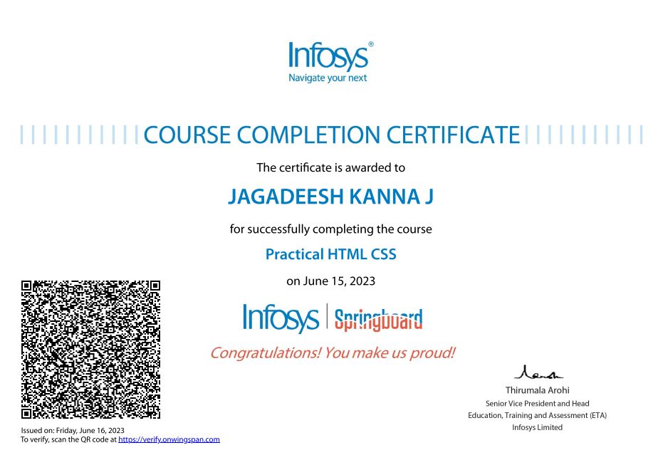 JAGADEESH KANNA J on LinkedIn: #webdevelopment #html #css # ... JAGADEESH KANNA J on LinkedIn: #webdevelopment #html #css # ...