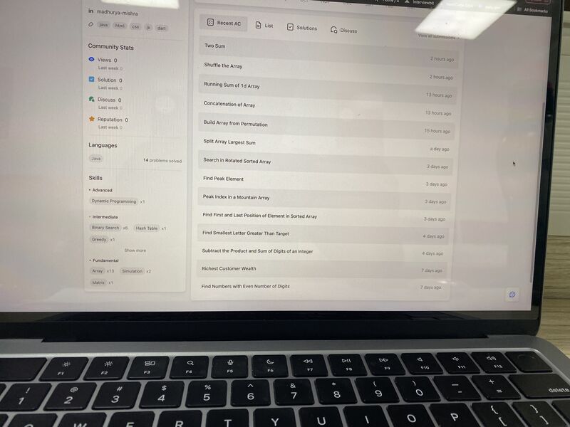 Madhurya Mishra on LinkedIn: #leetcode #100daysofcode # ... Madhurya Mishra on LinkedIn: #leetcode #100daysofcode # ...