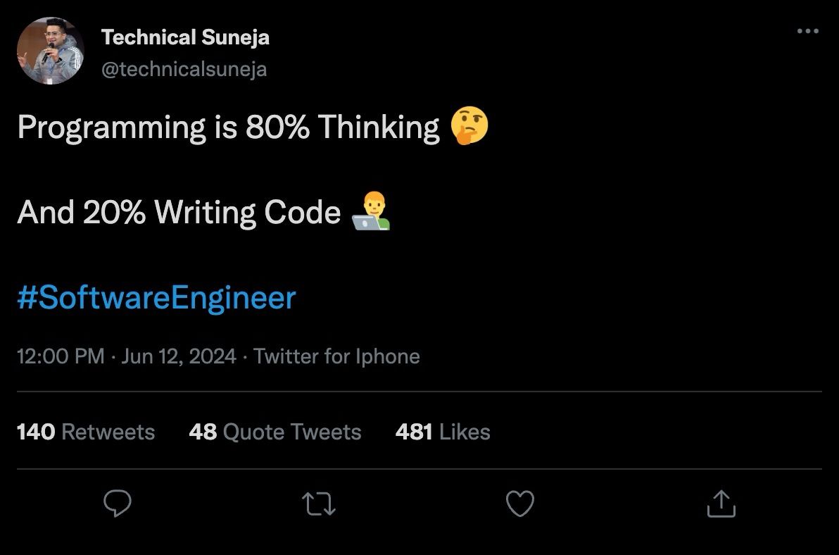Ajay Suneja 🇮🇳 ( Technical Suneja ) on LinkedIn: #codingnewbie #coder # ... Ajay Suneja 🇮🇳 ( Technical Suneja ) on LinkedIn: #codingnewbie #coder # ...