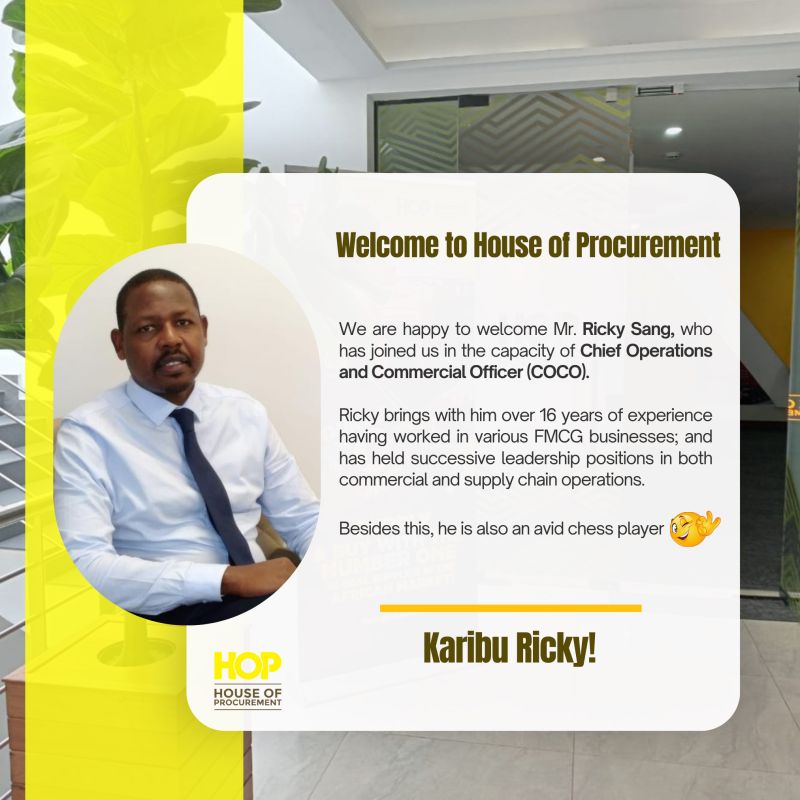 House of Procurement (HOP) on LinkedIn: HOP AFRICA (House of ... House of Procurement (HOP) on LinkedIn: HOP AFRICA (House of ...