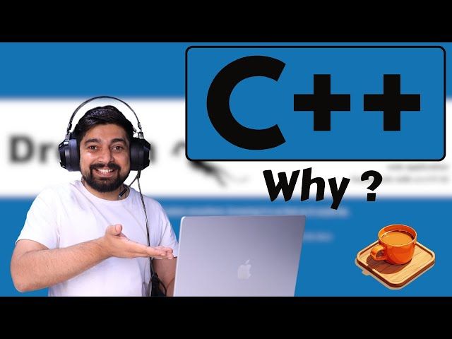 Why are we not building anything in C++? | Tushar Verma posted on the ... Why are we not building anything in C++? | Tushar Verma posted on the ...