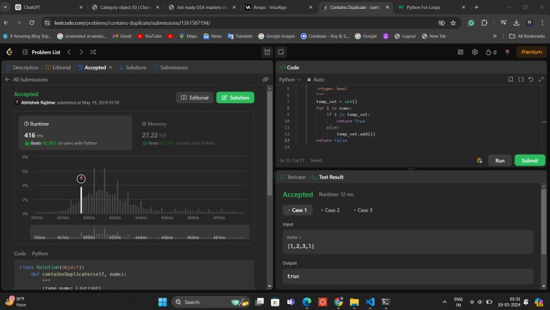 Abhishek Rajbhar on LinkedIn: #codingchallenge #leetcode # ... Abhishek Rajbhar on LinkedIn: #codingchallenge #leetcode # ...