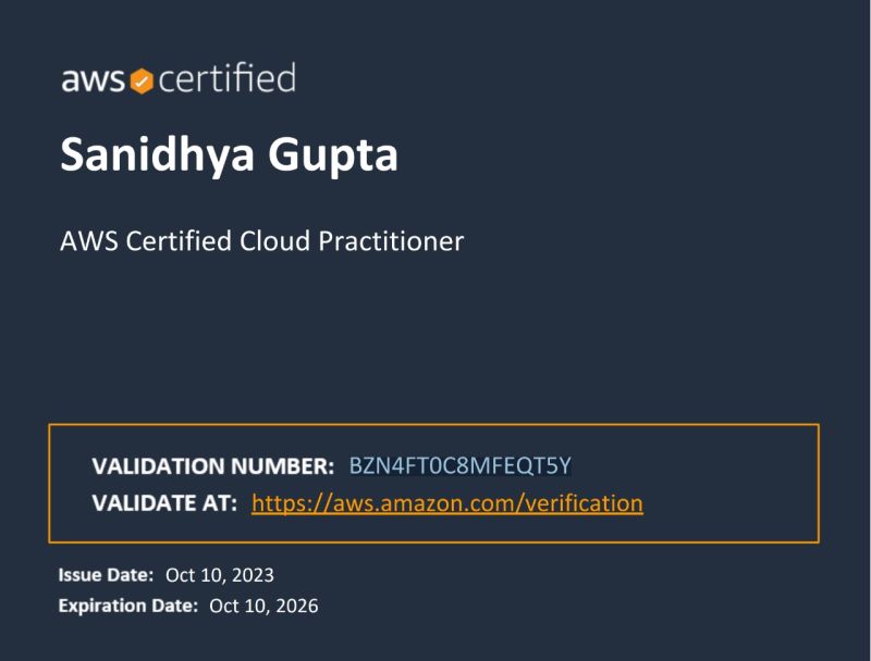 Sanidhya Gupta on LinkedIn: #aws #cloudcomputing #careeropportunities # ... Sanidhya Gupta on LinkedIn: #aws #cloudcomputing #careeropportunities # ...