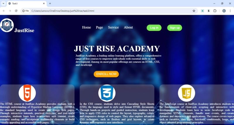 Krishna Moorthy on LinkedIn: Task 3 completed with using HTML and CSS ... Krishna Moorthy on LinkedIn: Task 3 completed with using HTML and CSS ...