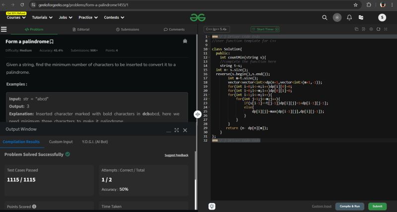 DIVYANSH SHRIVASTAV on LinkedIn: #dynamicprogramming #gfg ... DIVYANSH SHRIVASTAV on LinkedIn: #dynamicprogramming #gfg ...