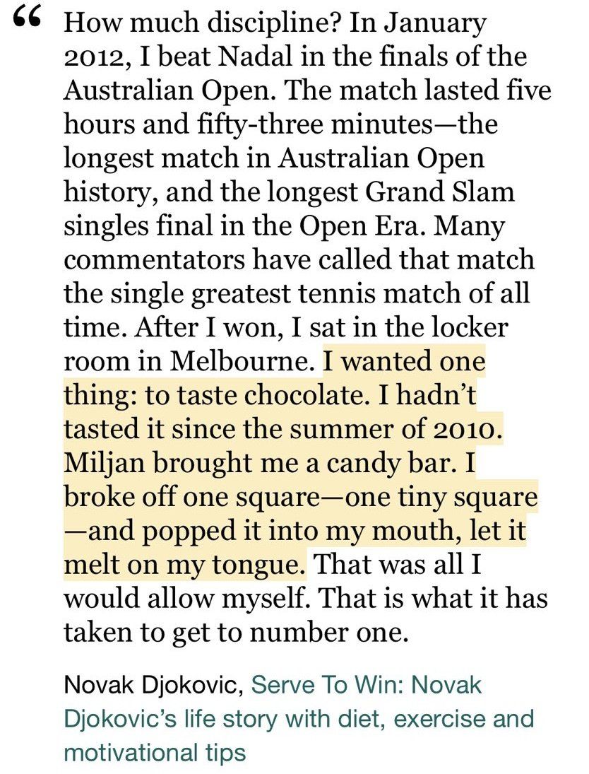 Tomas Gorny on LinkedIn: Novak Djokovic and discipline. | 10 comments Tomas Gorny on LinkedIn: Novak Djokovic and discipline. | 10 comments