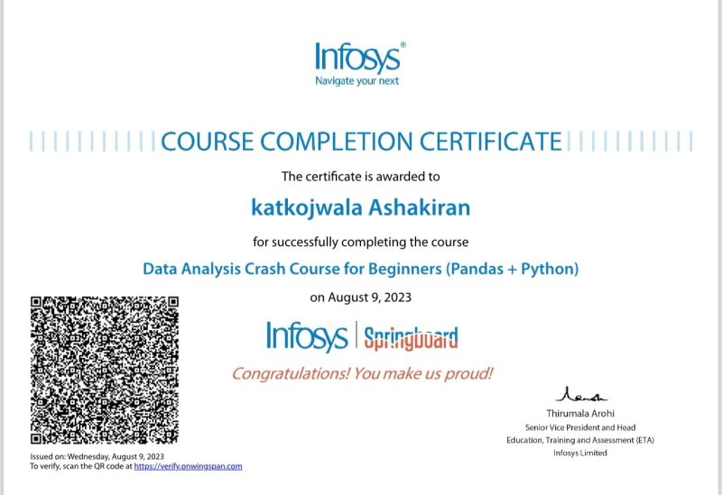 Ashakiran katkojwala on LinkedIn: #dataanalysis #python #pandas # ... Ashakiran katkojwala on LinkedIn: #dataanalysis #python #pandas # ...