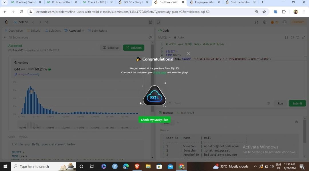Prince Kumar on LinkedIn: #sql #leetcode #datascience #learningjourney ... Prince Kumar on LinkedIn: #sql #leetcode #datascience #learningjourney ...