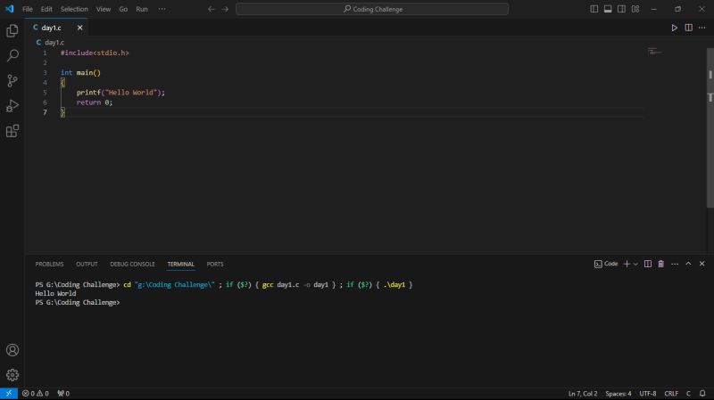 Harshita Garg on LinkedIn: #100daysofcode #day1 #codingjourney ... Harshita Garg on LinkedIn: #100daysofcode #day1 #codingjourney ...