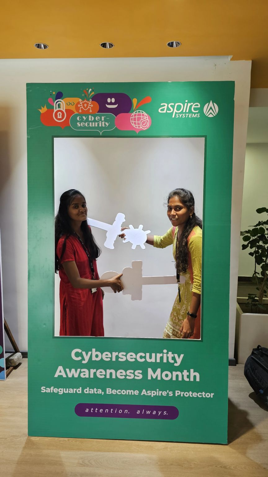Pavithra R on LinkedIn: #aspirecybersecuritymonth Pavithra R on LinkedIn: #aspirecybersecuritymonth