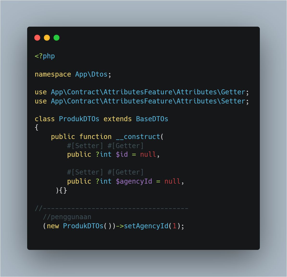 Ego Oktafanda on LinkedIn: Automated Setter and Getter for Laravel ... Ego Oktafanda on LinkedIn: Automated Setter and Getter for Laravel ...