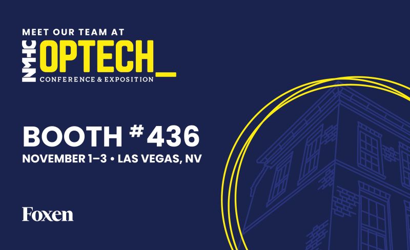 Foxen on LinkedIn: #optech #optech #multifamily #proptech Foxen on LinkedIn: #optech #optech #multifamily #proptech