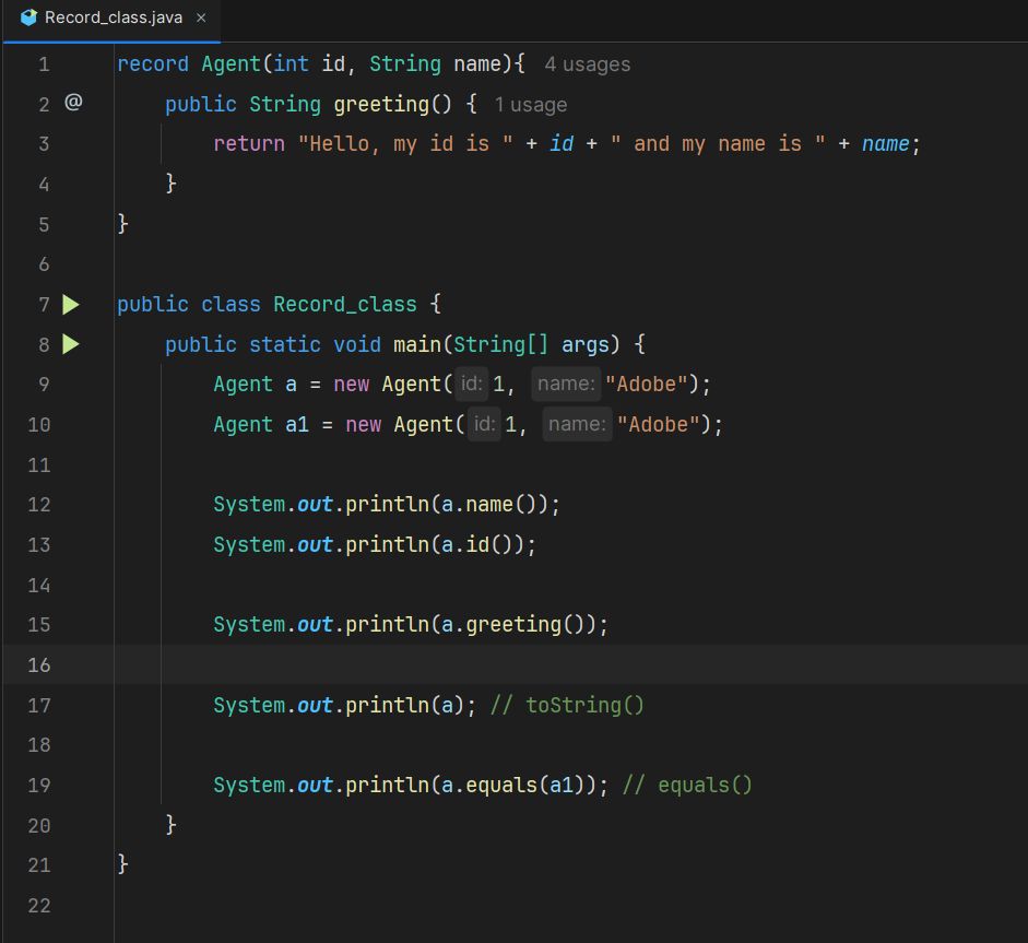 Ayush Danani on LinkedIn: 🚀 Java: Understanding JAVA Record Hey ... Ayush Danani on LinkedIn: 🚀 Java: Understanding JAVA Record Hey ...