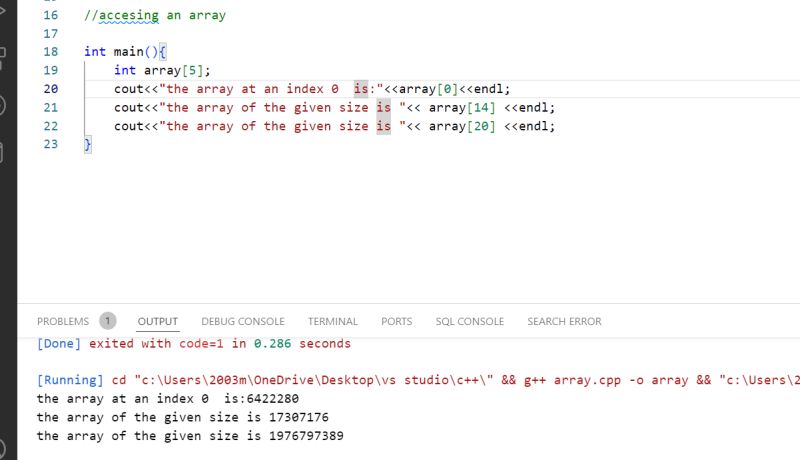 Mahak Choubey on LinkedIn: I'm confused about accessing an array index ... Mahak Choubey on LinkedIn: I'm confused about accessing an array index ...