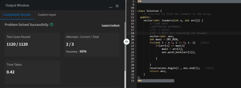 muskan asthana on LinkedIn: #100daysofcode #codingchallenge #arrays # ... muskan asthana on LinkedIn: #100daysofcode #codingchallenge #arrays # ...