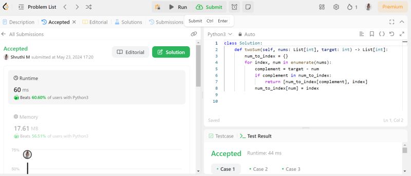 SHRUTHI MOHAN on LinkedIn: #25daysofcode #25daysofcode #leetcode SHRUTHI MOHAN on LinkedIn: #25daysofcode #25daysofcode #leetcode