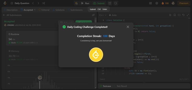Ritik Ranjan on LinkedIn: #leetcode #codingjourney #100daysofcode # ... Ritik Ranjan on LinkedIn: #leetcode #codingjourney #100daysofcode # ...