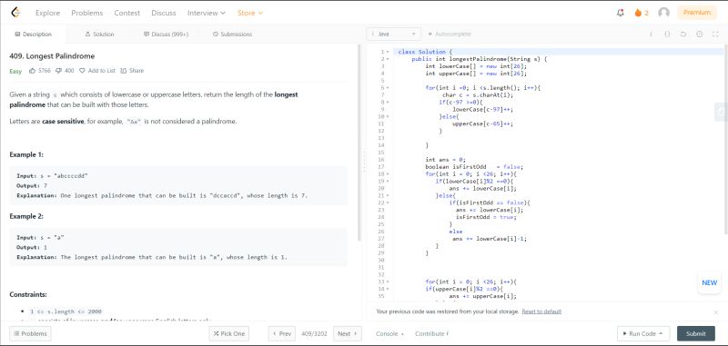 Day 2 of #100daysofcode challenge: Building a streak on LeetCode ... Day 2 of #100daysofcode challenge: Building a streak on LeetCode ...