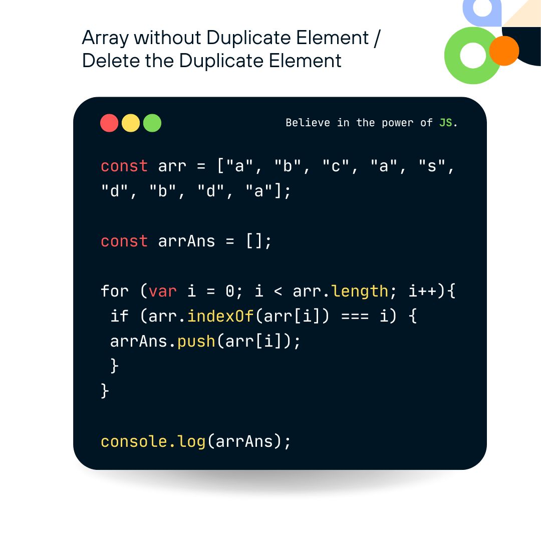 Praful Deore on LinkedIn: #js #javascript #dsa #array Praful Deore on LinkedIn: #js #javascript #dsa #array