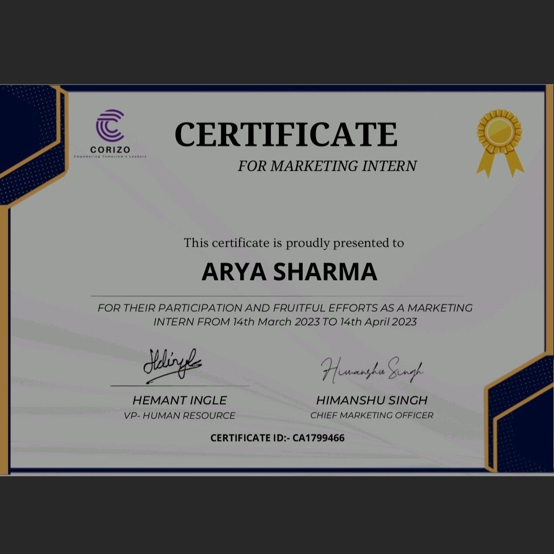 Arya Sharma posted on LinkedIn Arya Sharma posted on LinkedIn