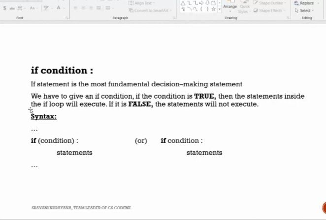 Gandham Durga prasanna on LinkedIn: conditional statements? Gandham Durga prasanna on LinkedIn: conditional statements?