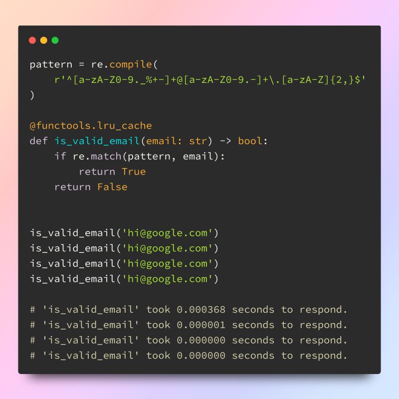Ahmad Hosseini on LinkedIn: #python #performance Ahmad Hosseini on LinkedIn: #python #performance