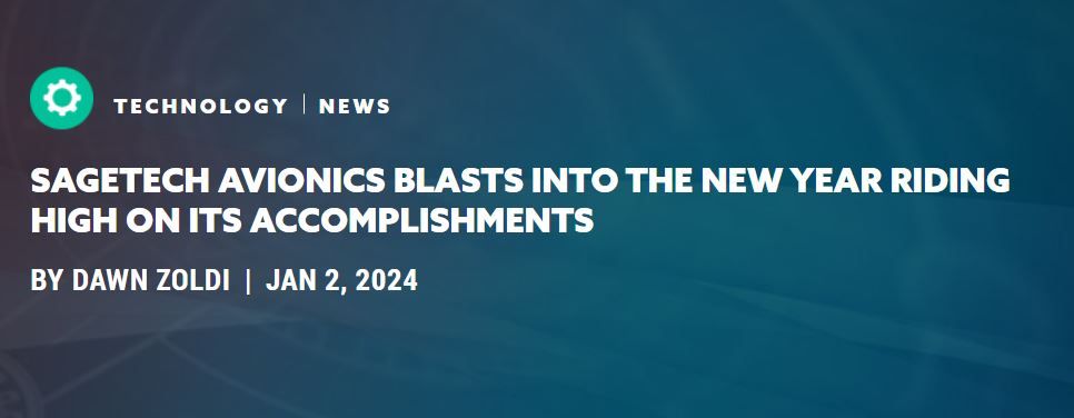 Sagetech Avionics, Inc. on LinkedIn: Sagetech Avionics Blasts Into the ... Sagetech Avionics, Inc. on LinkedIn: Sagetech Avionics Blasts Into the ...