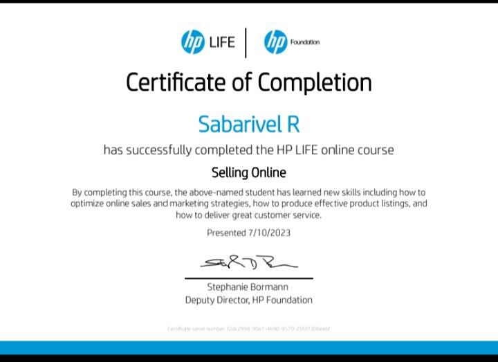 Er. Sabari Vel on LinkedIn: #hplife Er. Sabari Vel on LinkedIn: #hplife