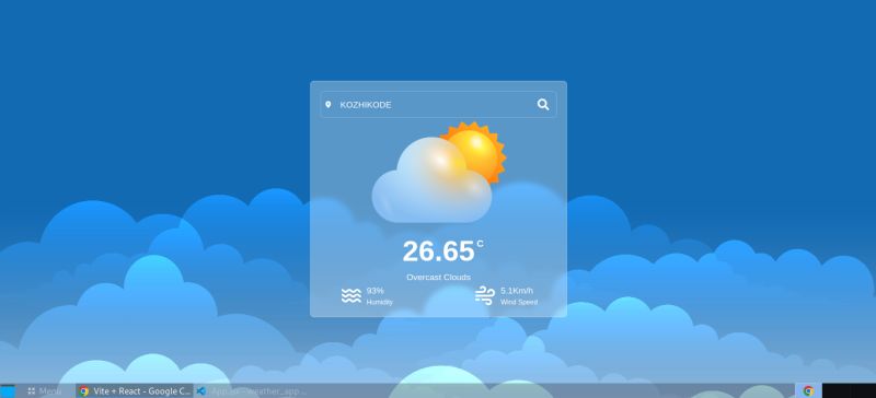 Vyshakh K on LinkedIn: #weatherapp #reactjs #tailwindcss # ... Vyshakh K on LinkedIn: #weatherapp #reactjs #tailwindcss # ...