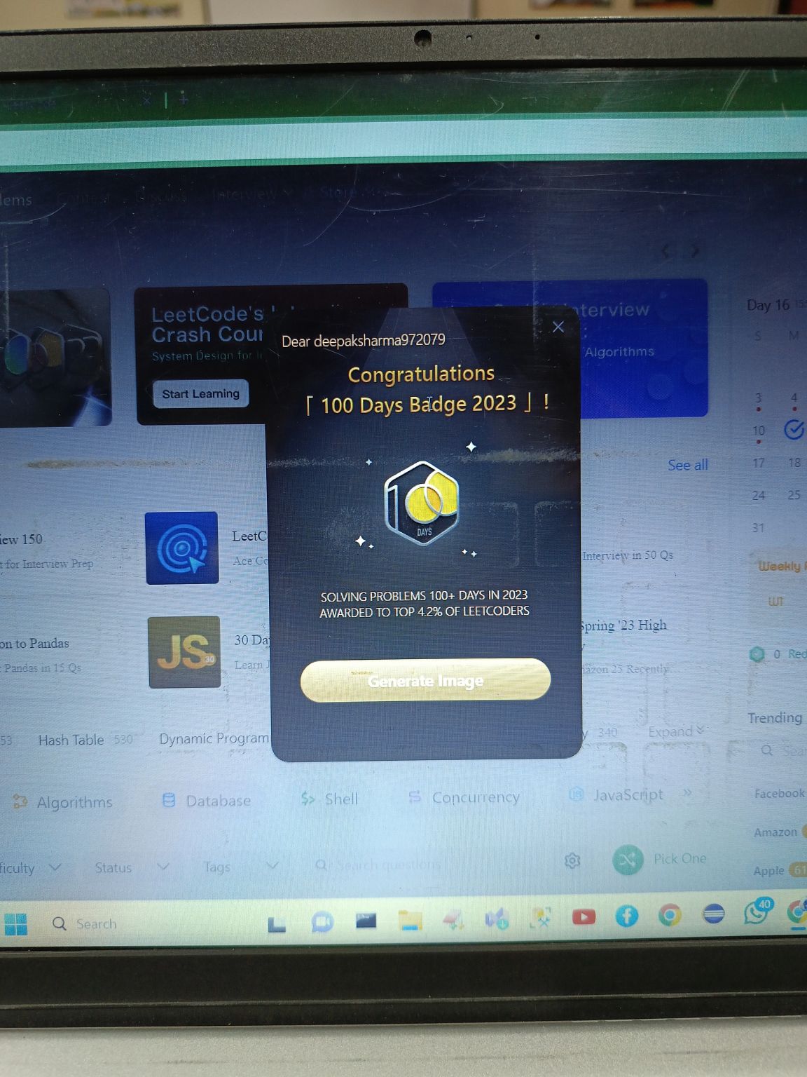 Deepak Sharma on LinkedIn: #leetcode #codingjourney #consistencypaysoff ... Deepak Sharma on LinkedIn: #leetcode #codingjourney #consistencypaysoff ...