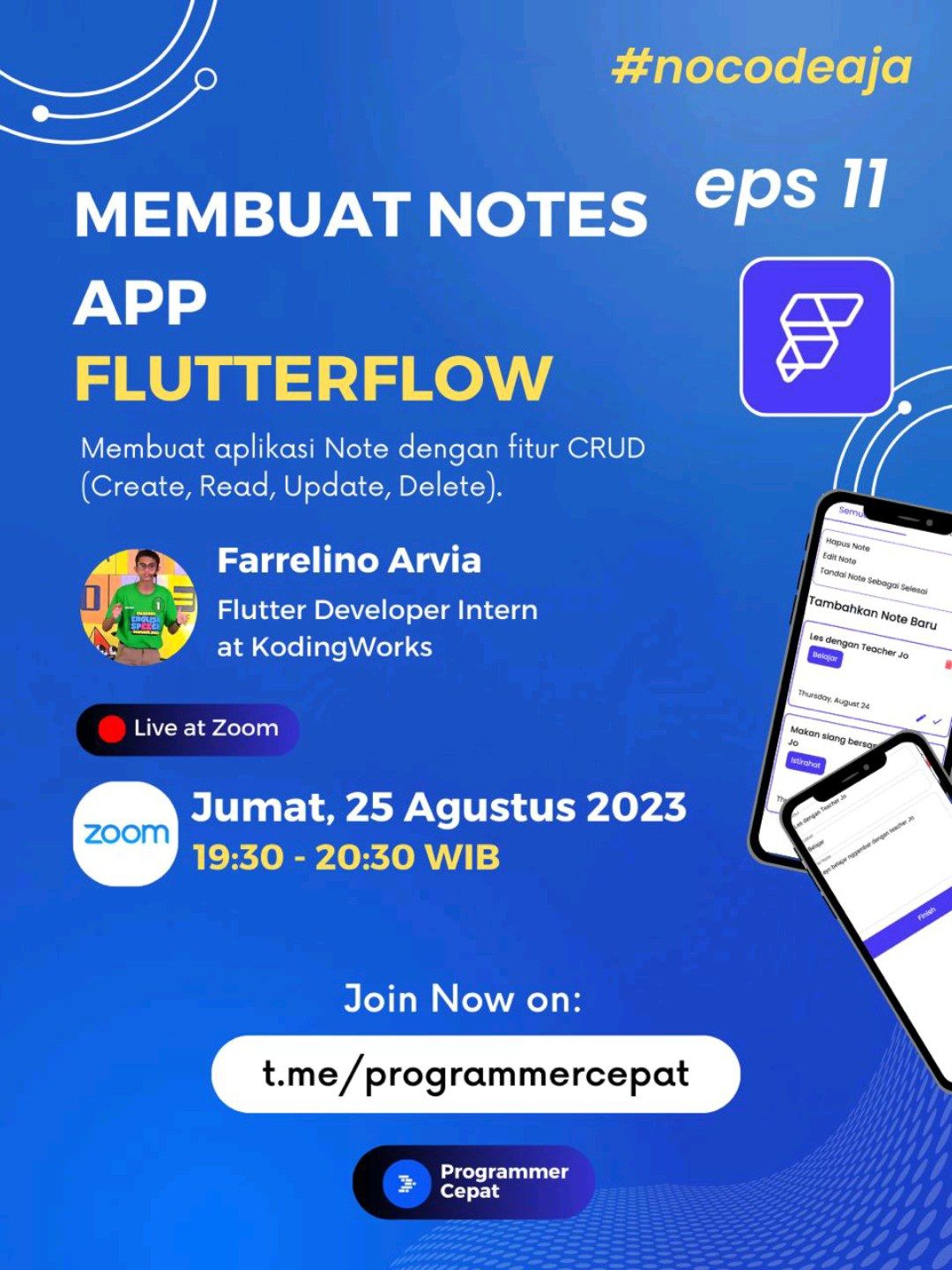 Farrelino Arvia on LinkedIn: #flutter #flutterflow #nocode Farrelino Arvia on LinkedIn: #flutter #flutterflow #nocode