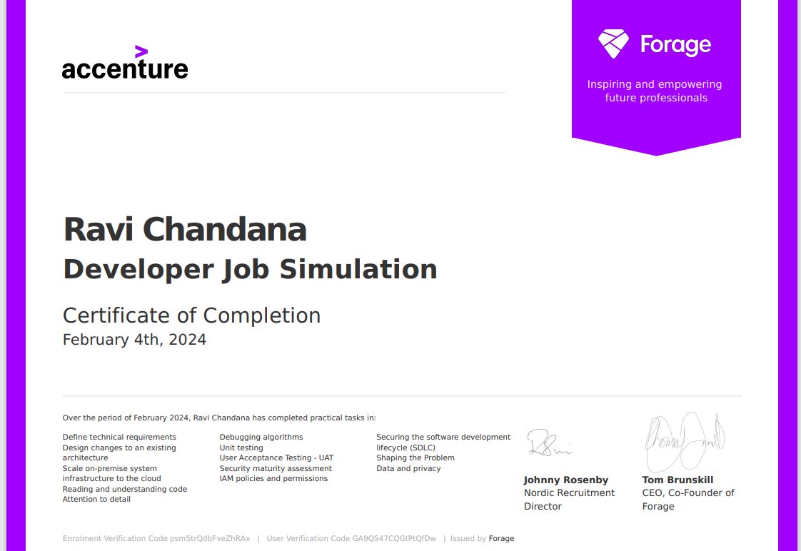 Ravi Chandana on LinkedIn: Accenture Accenture in India Accenture Nordics Ravi Chandana on LinkedIn: Accenture Accenture in India Accenture Nordics