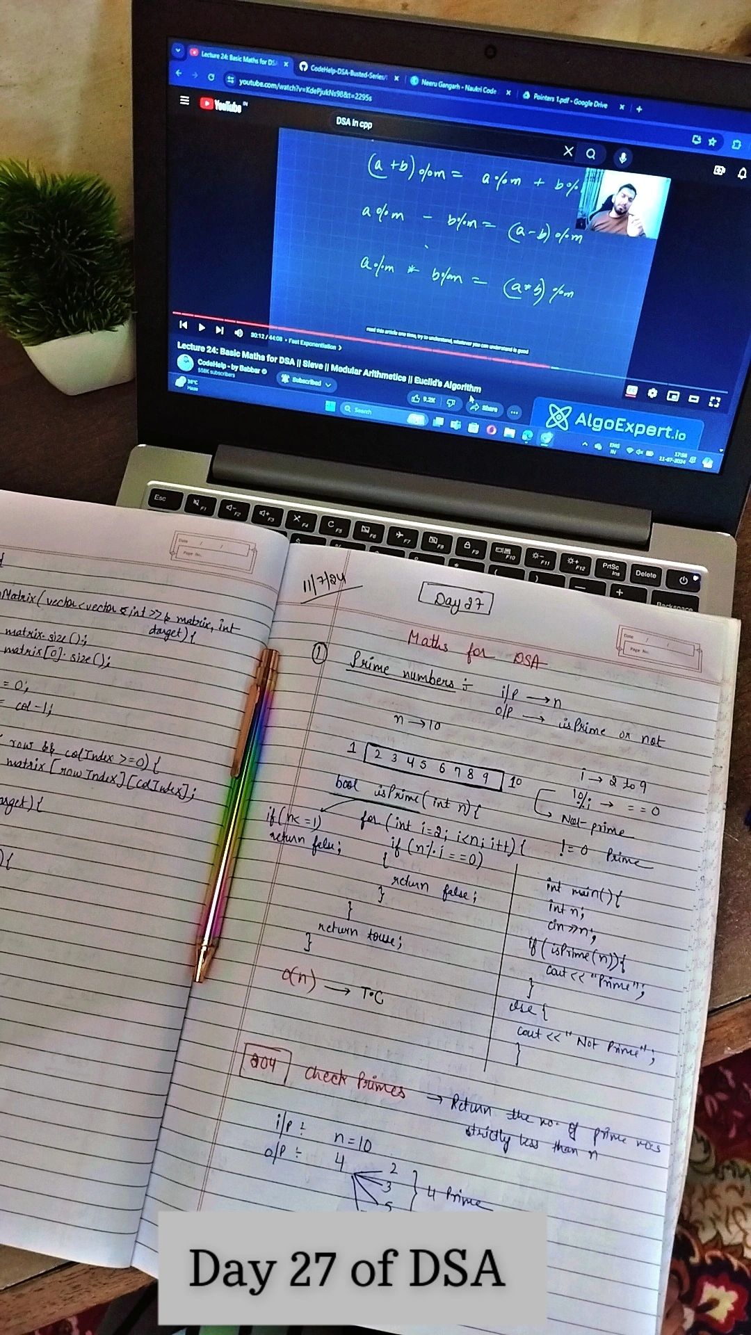Neeru Gangarh on LinkedIn: #dsa #mathematics #algorithms #primenumbers ... Neeru Gangarh on LinkedIn: #dsa #mathematics #algorithms #primenumbers ...
