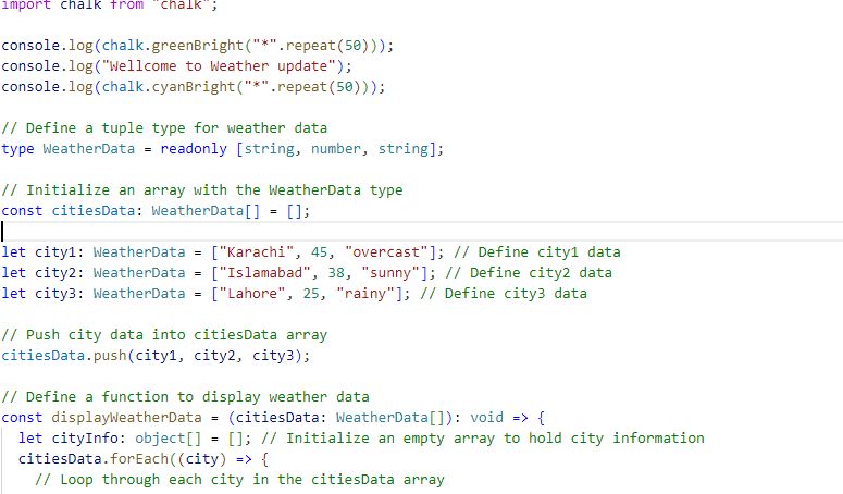 Areej Zaheer on LinkedIn: In typeScript tuples are a data structure ... Areej Zaheer on LinkedIn: In typeScript tuples are a data structure ...