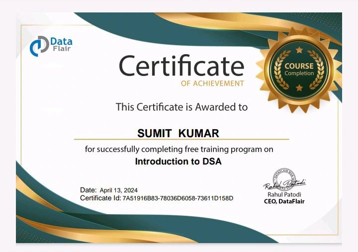 Sumit Kumar on LinkedIn: #continuouslearning #datastructures # ... Sumit Kumar on LinkedIn: #continuouslearning #datastructures # ...
