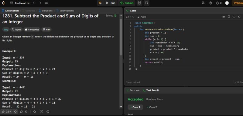 Nipun G. on LinkedIn: Today I solved two questions on LeetCode ... Nipun G. on LinkedIn: Today I solved two questions on LeetCode ...